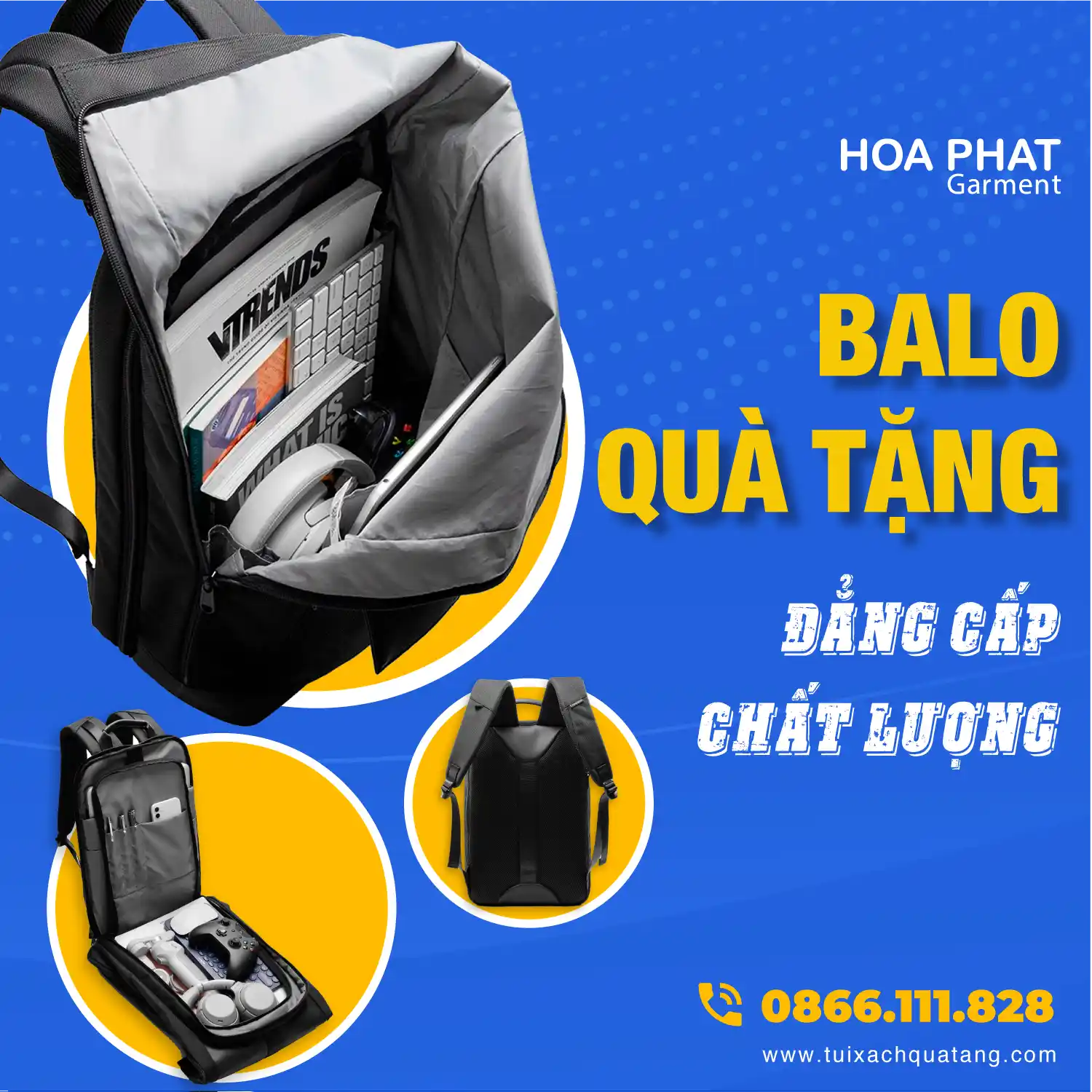 Xưởng May Balo Quà Tặng Doanh Nghiệp | In Logo Và Sản Xuất